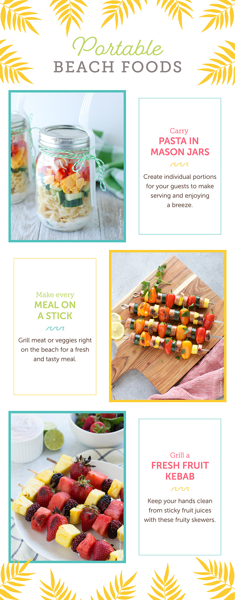 The Best Beach Food | Food for the Beach | Shari's Berries